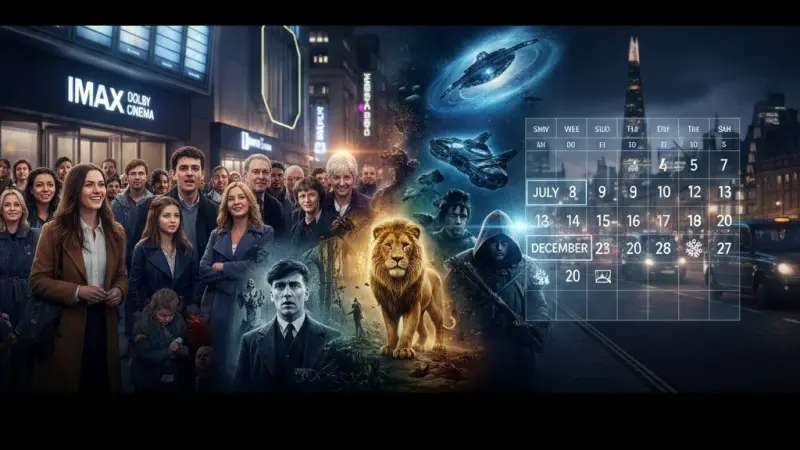 UK Movie Release Calendar 2026: Full Schedule & Film Dates